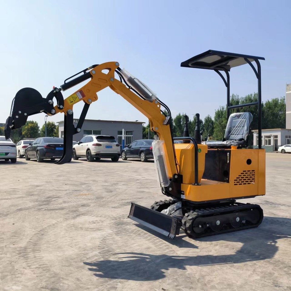 1 ton 13.5hp Small Track Digger Mini Hydraulic Crawler Excavator with ...
