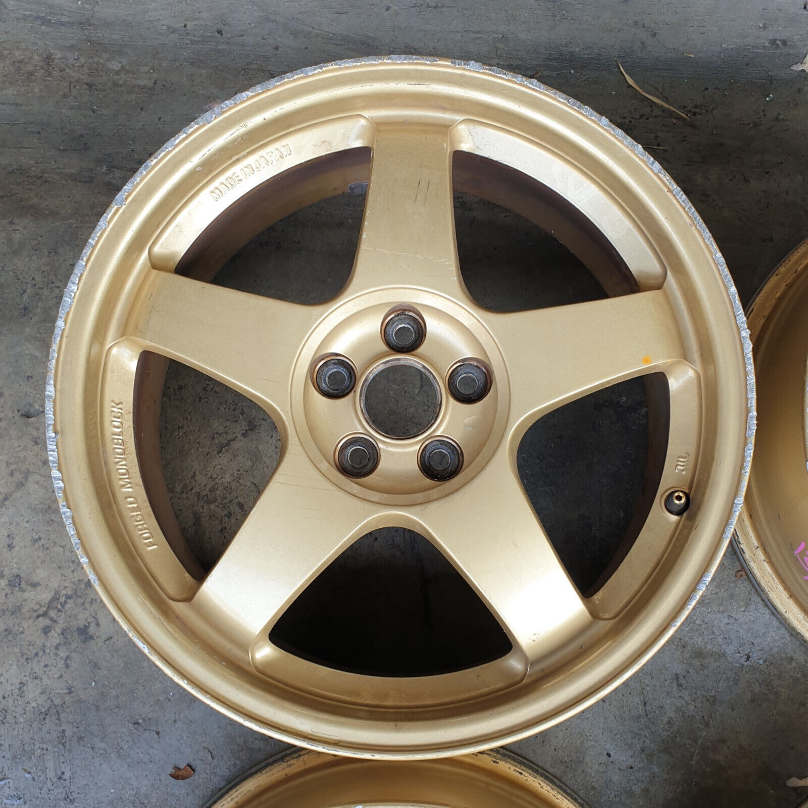 JDM 17" Rays RE Sti B20 wheels for subaru gc8 impreza wrx gf8 gda v6 ...