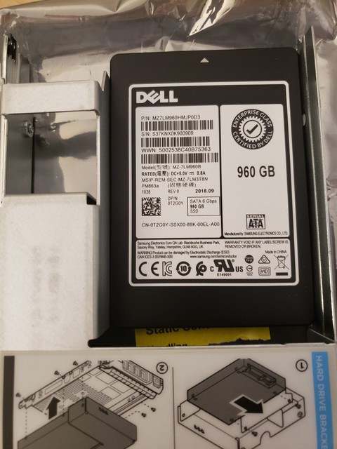 Dell T2G0Y 2.5" 960GB Solid State Drive for sale online | eBay