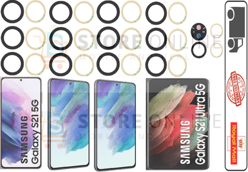 For Samsung Galaxy S21 S21 Plus Ultra FE Camera Glass Lens Replacement ...