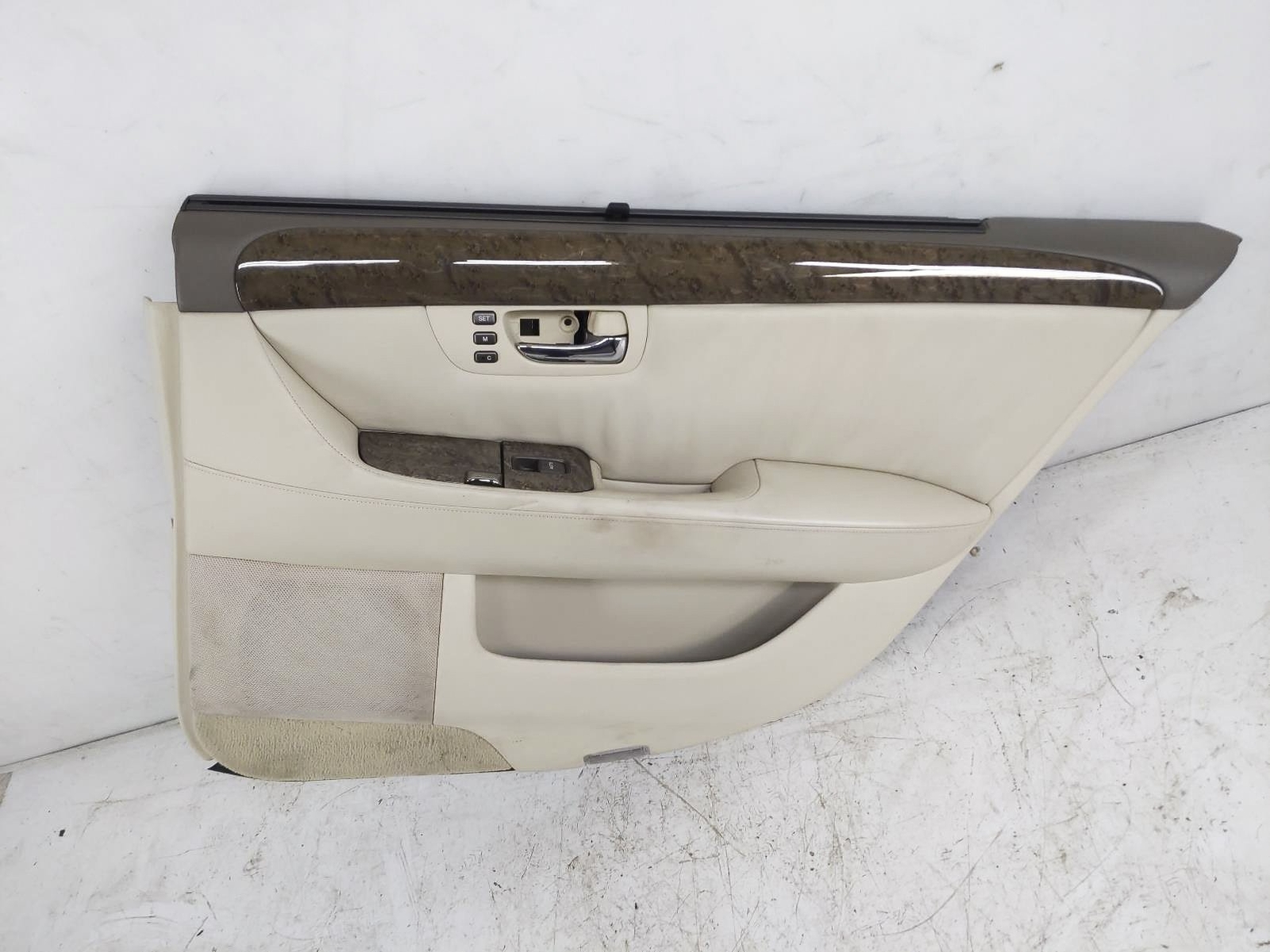 01 02 03 Lexus Ls430 Rear Passenger Right Interior Door Trim Liner ...