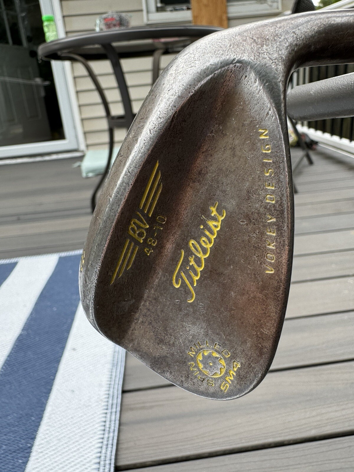 Titleist Vokey SM4 Vokey Wedge - Unfinished - Rust - Raw Finish | eBay