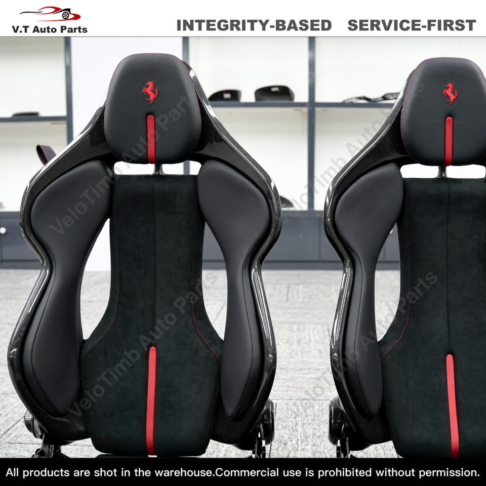 Ferrari SF90/296 Carbon Fiber Track Edition Seats,Customizable,P/N ...
