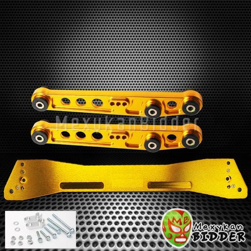 Gold Rear Subframe Brace Lower Control Arm Kit For Acura Integra 1994 ...