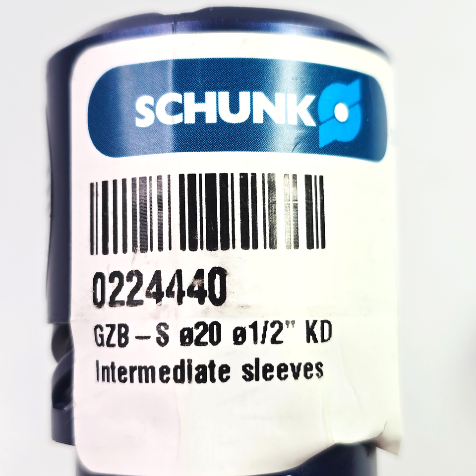 Schunk 0224440 GZB-S 20mm 1/2" Intermediate Hydraulic Collet Chuck ...