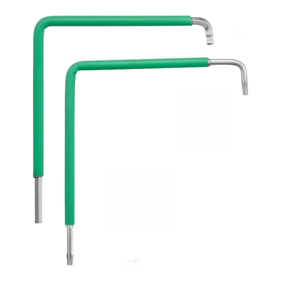 Curved Wrench Tool 4mm Hex Wrench Kit Multiple Lengths Versatile Wrench ...