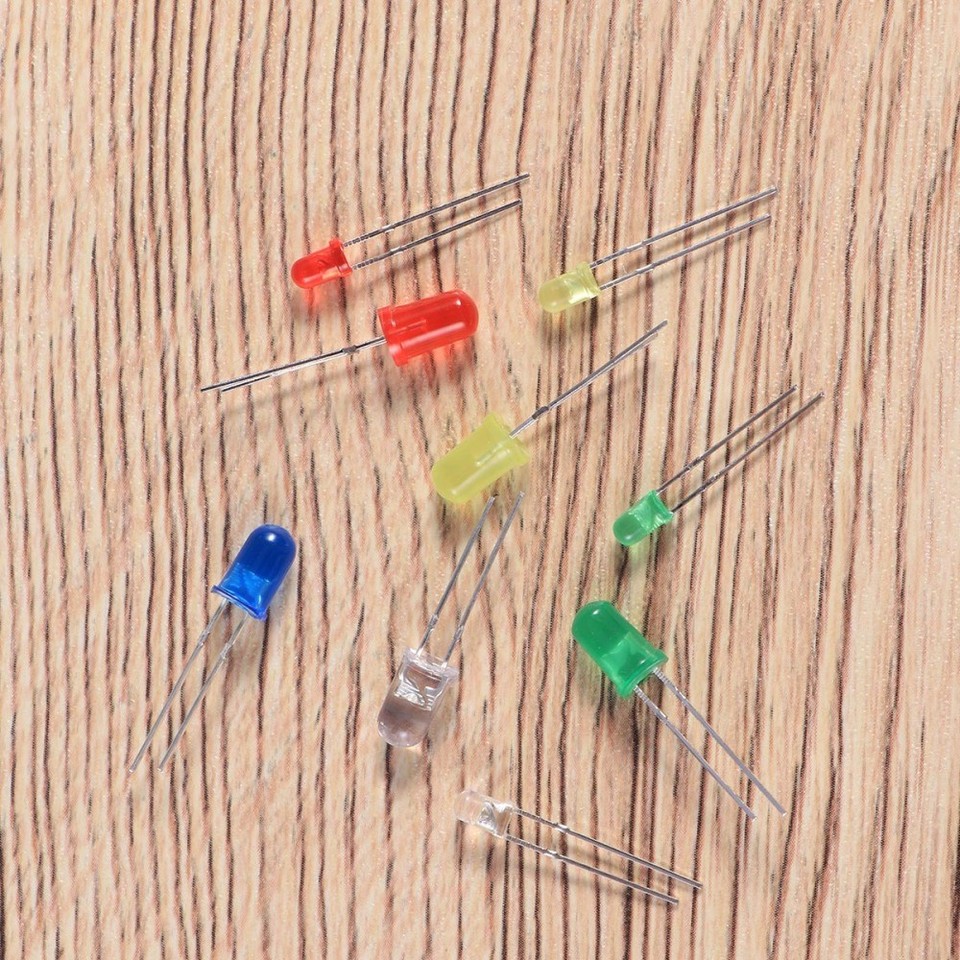 250 PCS/10Set LED Light Emitting Diode Mini Spot Lights Bulb Kit | eBay