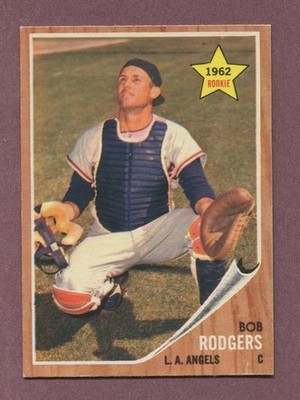 1962 TOPPS BOB RODGERS ROOKIE #431 - LOS ANGELES ANGELS - NM (2783) | eBay