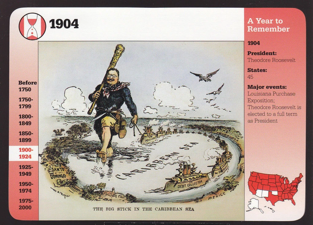 Theodore Roosevelt And His Big Stick