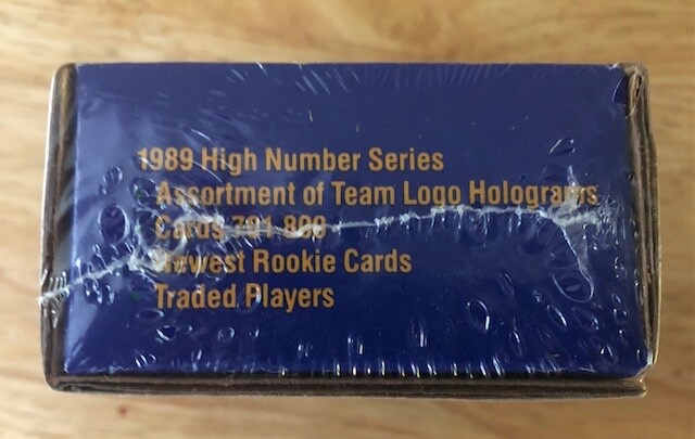 1989 Upper Deck High Number Series 100 Card Set In Sealed Box | eBay