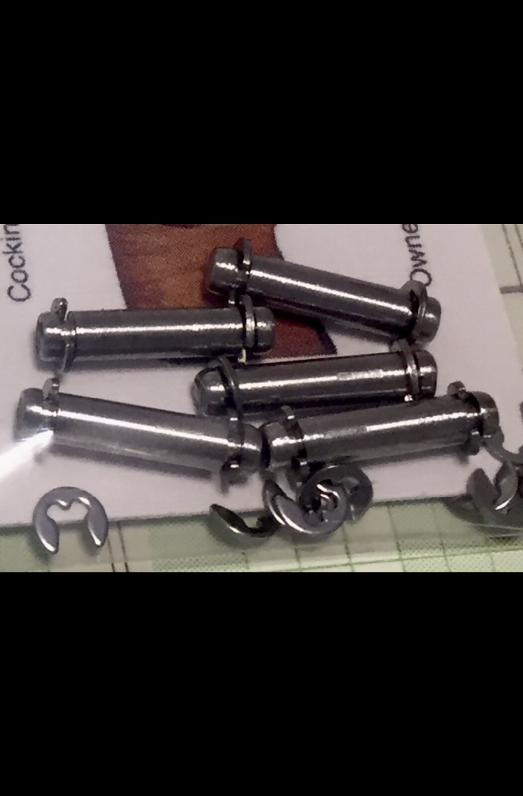 CZ 457 Trigger Pin W/ 4 e -clips, 304 Stainless, Aftermarket, CZ 457 | eBay