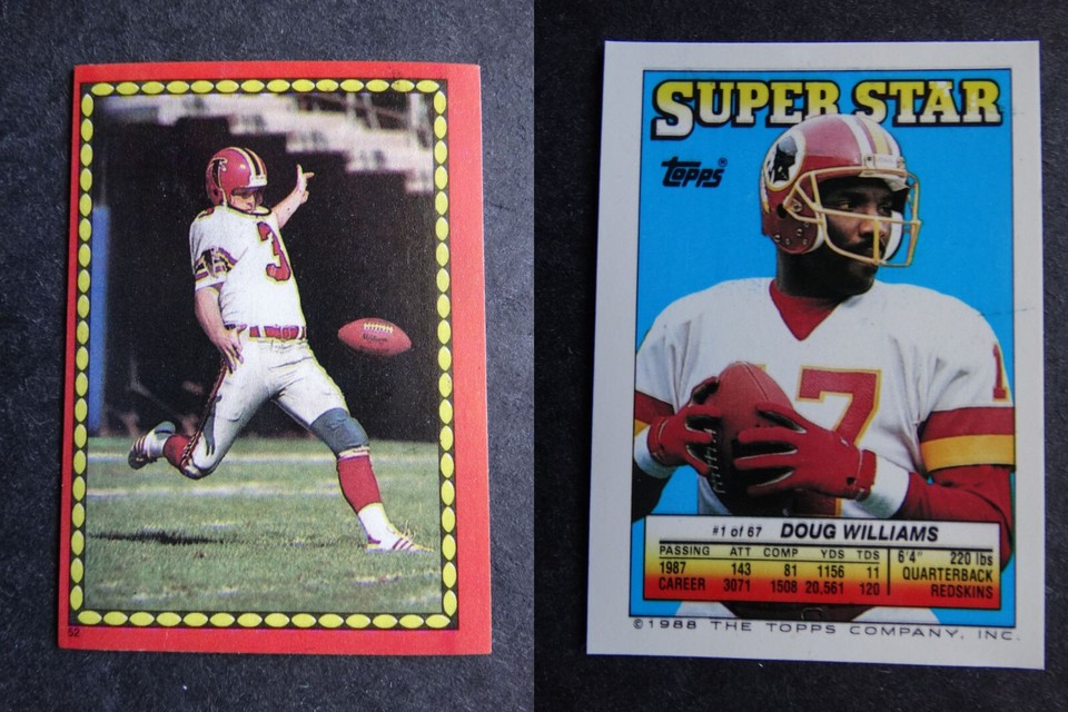1988 Topps Stickers Football Cards Complete Your Set You U Pick From ...