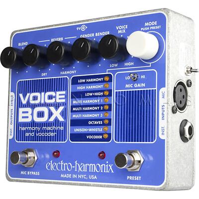 Electro-Harmonix - Voice Box - Vocal Vocoding Synth Processor and ...