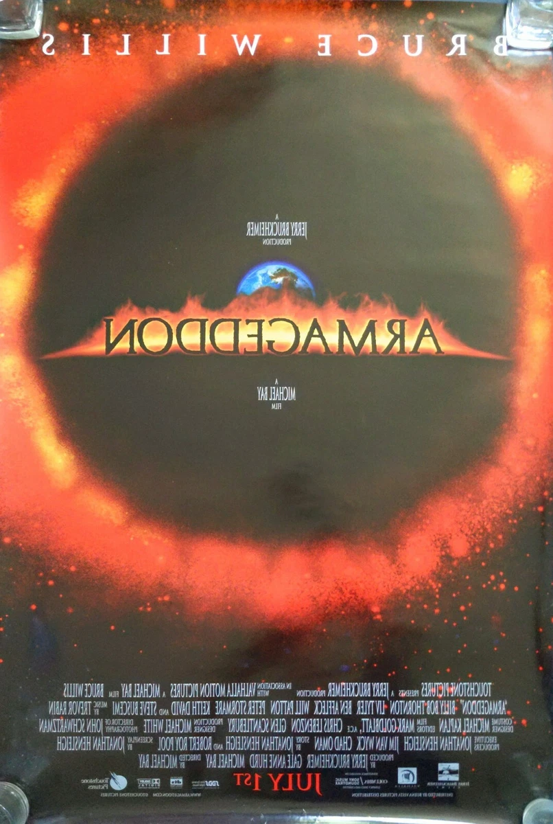 Armageddon 1998 Movie Poster