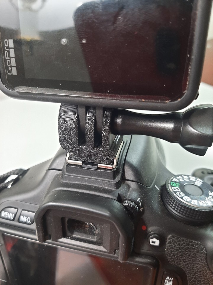 Hot Shoe Mount For Gopro to DSLR | eBay