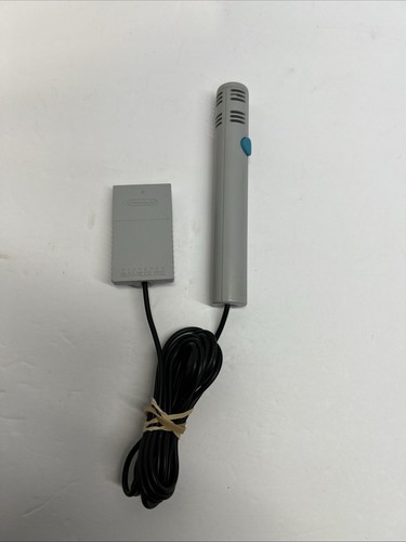 Official Nintendo GameCube Microphone Mic OEM DOL-022 Gray Tested Game ...