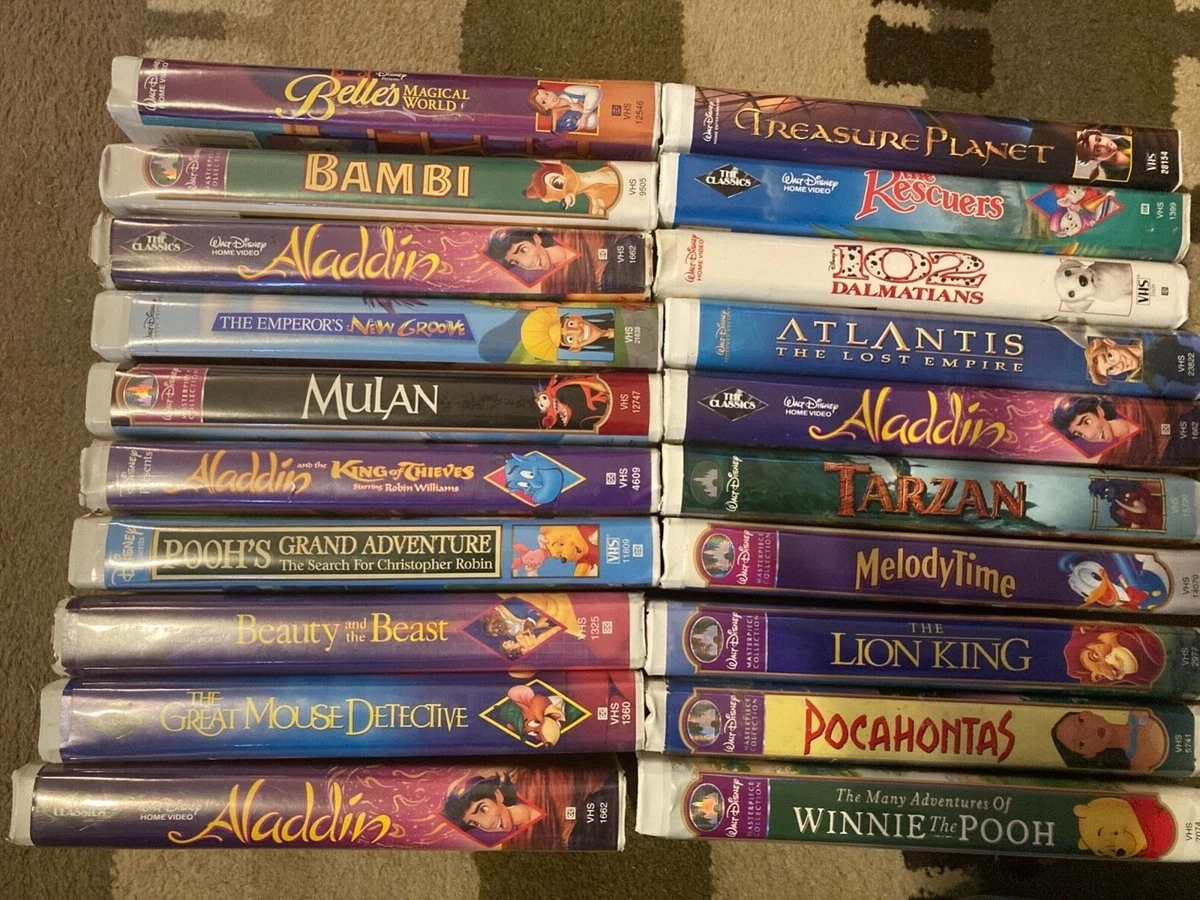Disney Vhs Tapes Ebay