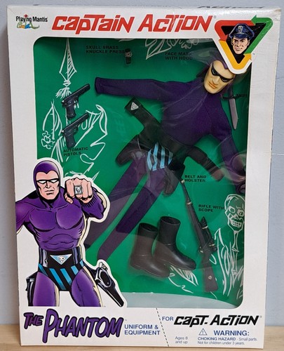 CAPTAIN ACTION THE PHANTOM UNIFORM & EQUIPEMENT 76930533260| eBay