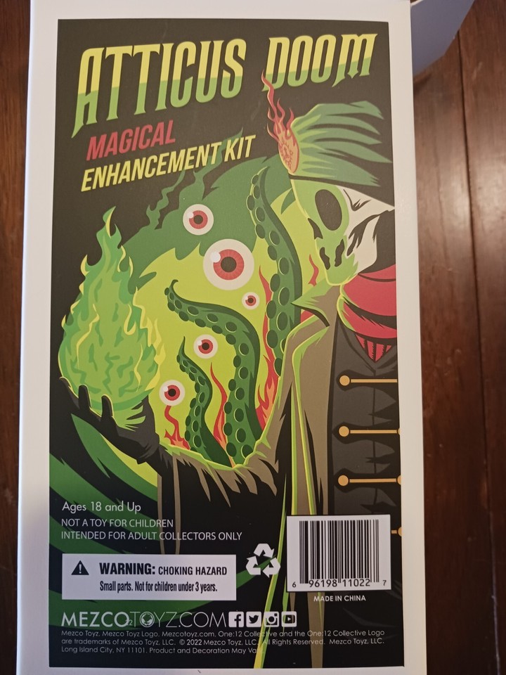 Mezco One:12 Atticus Doom - magical enhancement kit: spell effect ...