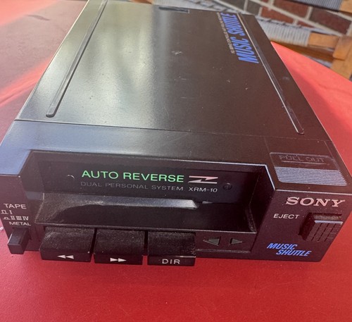 VTG 1983 SONY XRM-10 Removable Cassette Player For Car Radio Untested ...