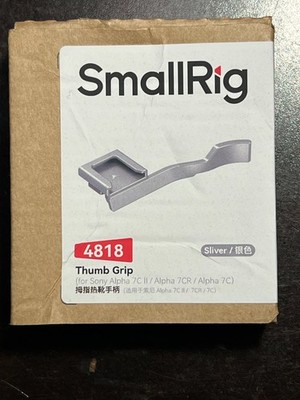 SmallRig Silver Thumb Grip for Sony Alpha 7C I/Alpha 7CR/Alpha 7C (Item ...