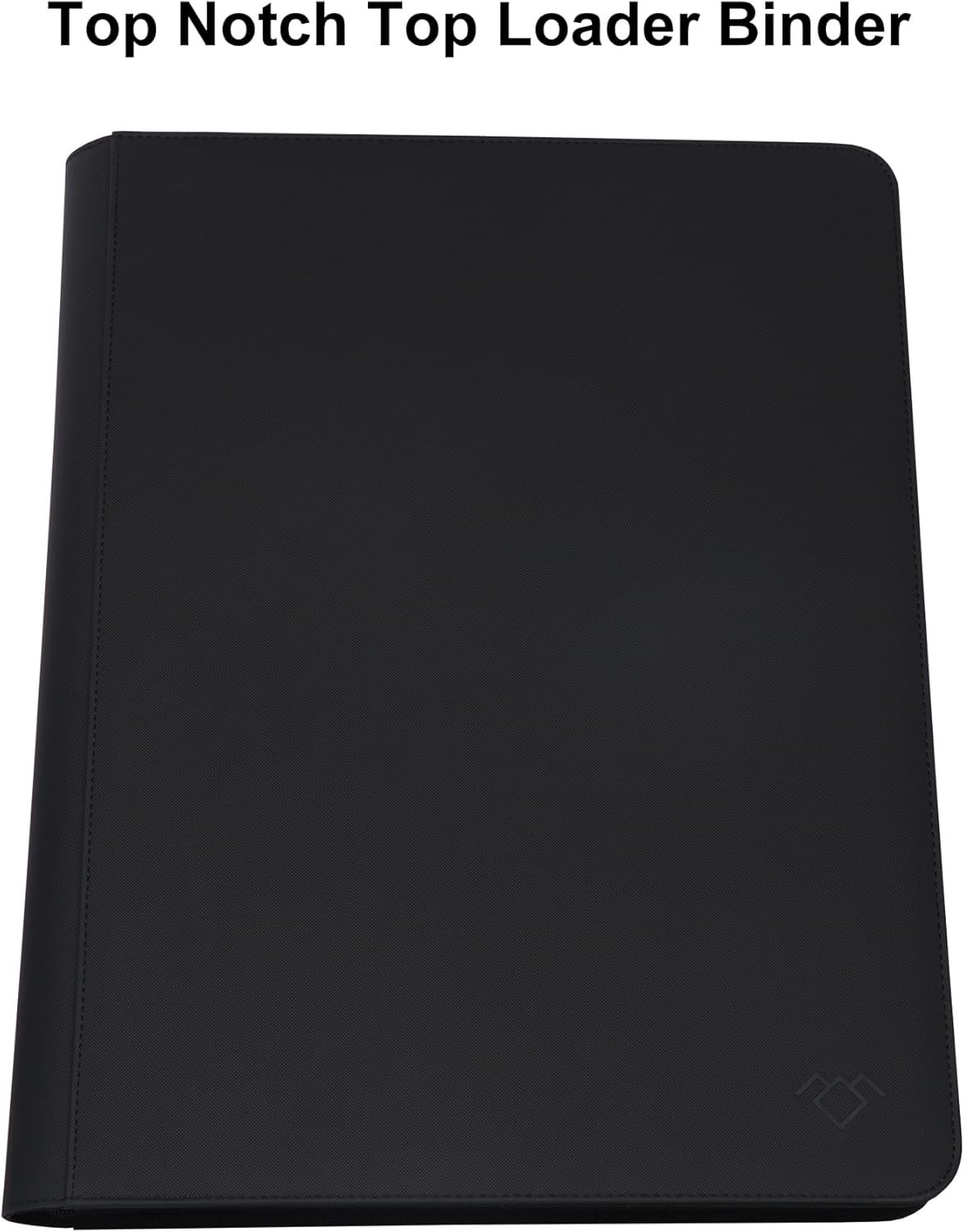 16 pocket top loader card binder, holds 640 top loaders, fits 3" x 4" cards