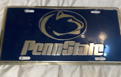 vintage Penn State License Plate | eBay