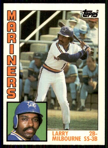 1984 Topps Traded Larry Milbourne Seattle Mariners #79T | eBay