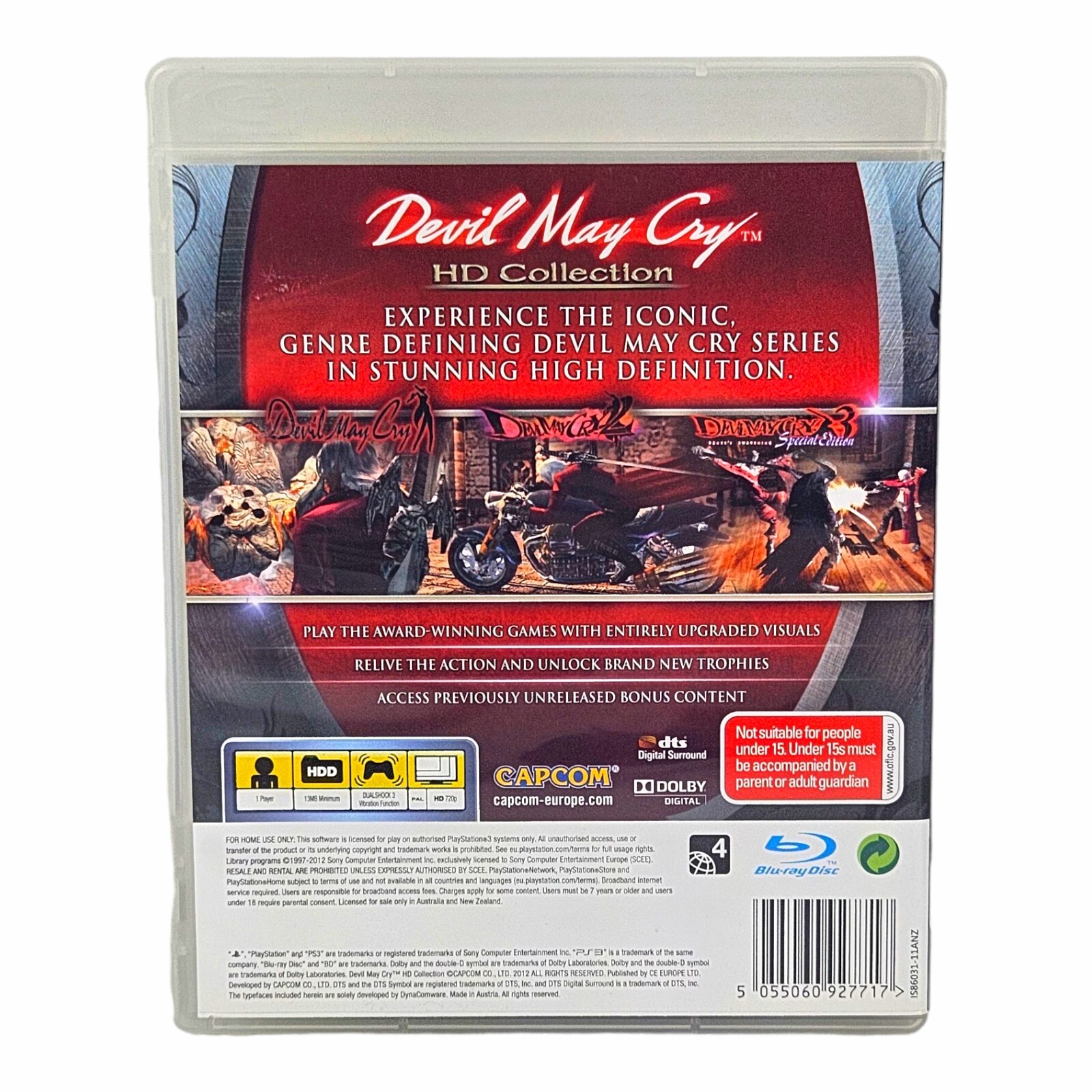 Devil May Cry HD Collection Sony Playstation 3 PS3 Game Complete With ...