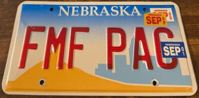 FMF PAC Vanity License Plate Fleet Marine Force Pacific Hawaii US ...