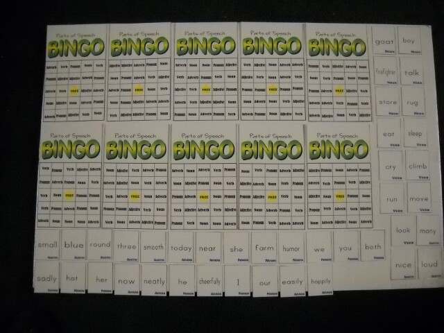 Adverb Bingo School House Rock Bingo WordMint