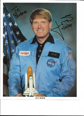Astronaut Jon McBride Signed NASA Lithograph | eBay