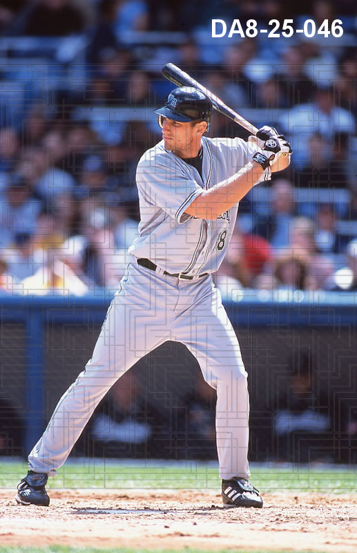 Ben Grieve - 2003 Tampa Bay Devil Rays - 35mm color slide - DA8-25-046 ...