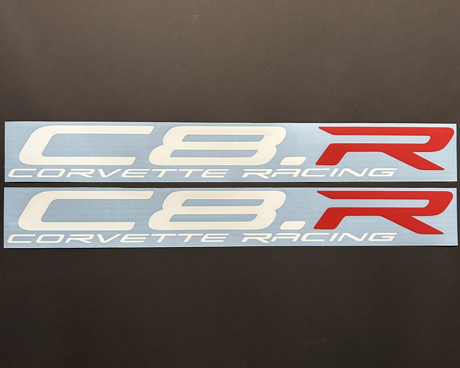 PAIR C8 Corvette Racing IMSA Decal Sticker Stingray HTC Z51 Z06 C8R C8 ...