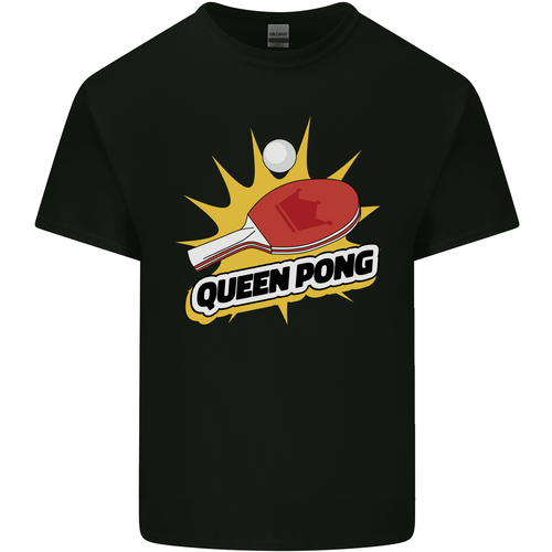 T-Shirt Drôle Pour Enfants Filles Garçons De Table De Ping Pong Queen ...