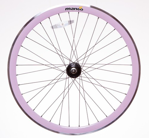 Mango 700c (622 X 13) Front Quando Bike / Bicycle 36 Spoke Wheel - Pink ...
