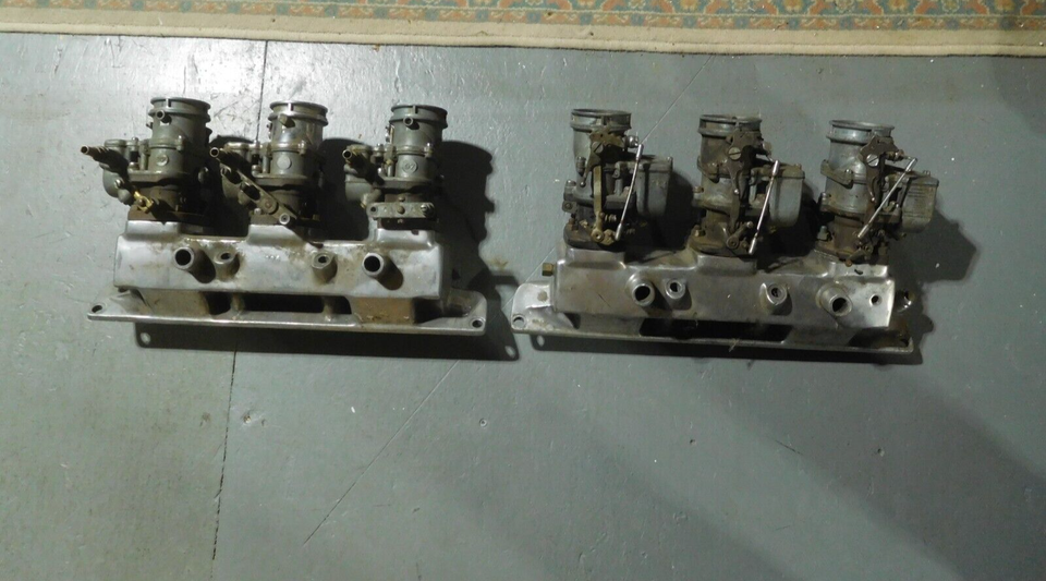 1959 1966 Olds 371 394 425 Offy Intake Manifolds Stromberg 97 Carbs ...