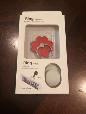 Finger Grip Rotating Smartphone Mobile Ring Holder Stand Car Mount Hook ...