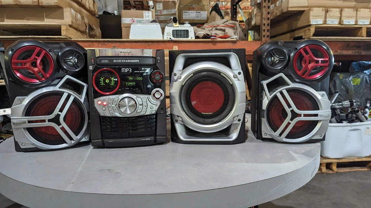 Panasonic Stereo System 5 Cd Changer