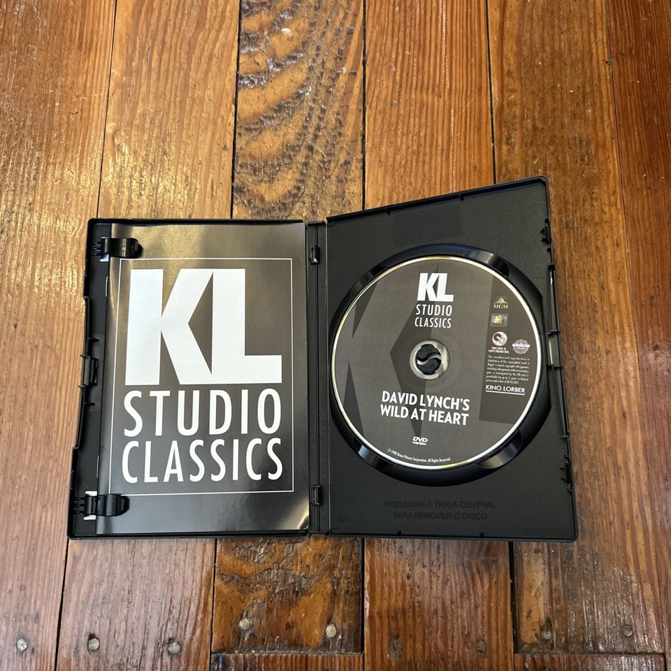 Wild at Heart DVD 1990 Kino Lorber David Lynch Nicolas Cage Laura Dern ...