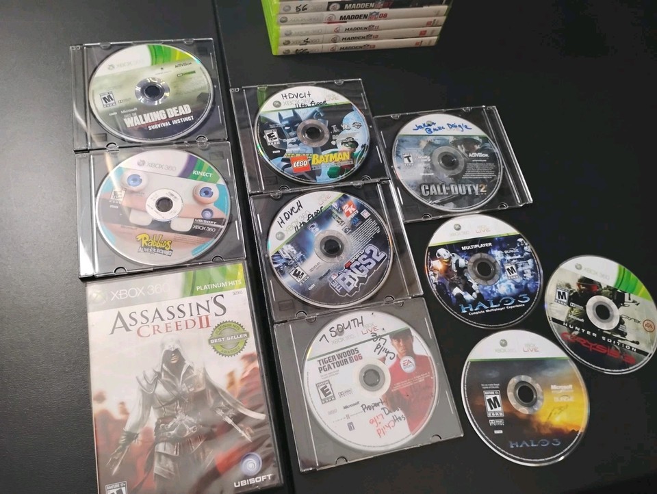 20+ Disc Xbox 360 (Overflow) Lot! Mixed Microsoft Videogame Lot! | eBay