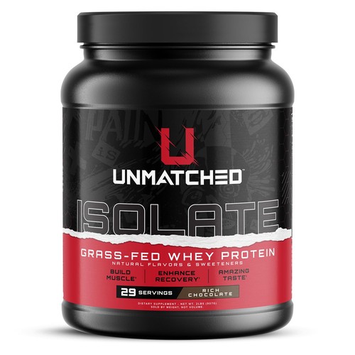 Unmatched Isolate Grass Fed Whey Protein | Muscle Build & Recovery ...