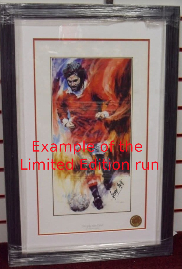 George Simply The Best Signed Framed Manchester United Graham Griffiths ...