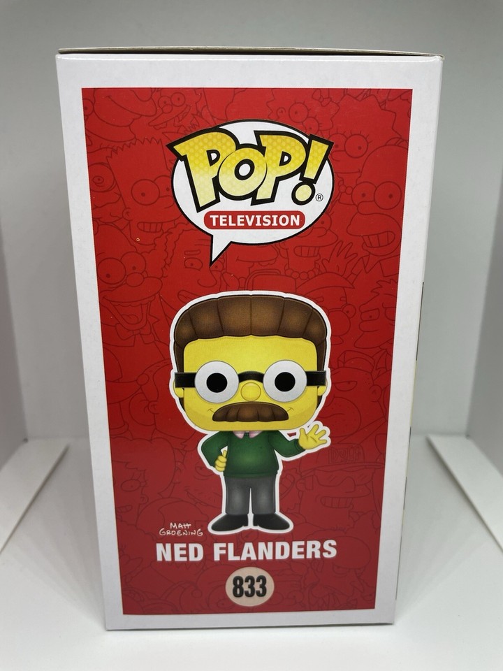 Funko Pop -The Simpsons - Ned Flanders - Hot Topic Exclusive #833 | eBay