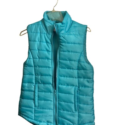 Love Crazy Women’s Puffer Vest Blue Size Medium Sku 2153 | eBay