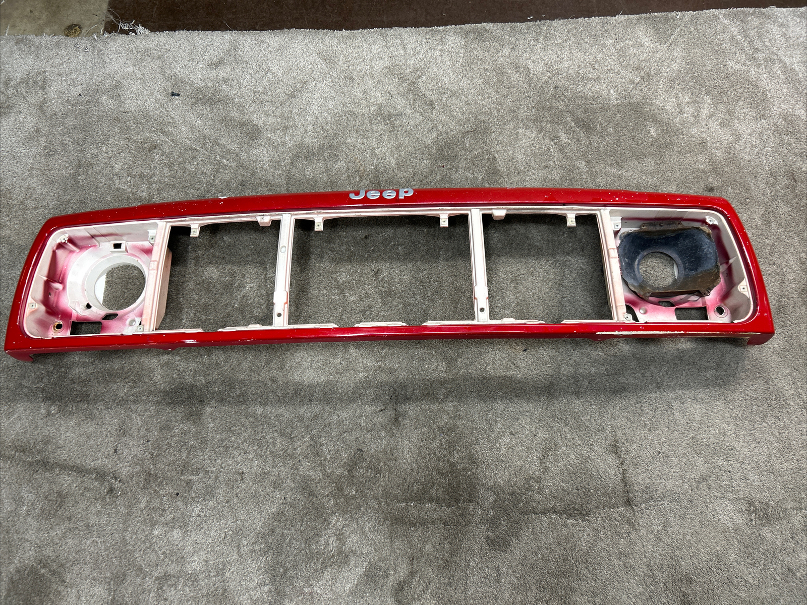 97-01 Jeep Cherokee XJ Sport Classic Lmtd Header Panel Bare OEM Flame ...