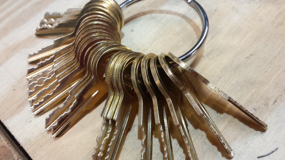 Detex Keys Full set 20 keys DT11 through DT30--CUT ON NEW BLANKS BY ...