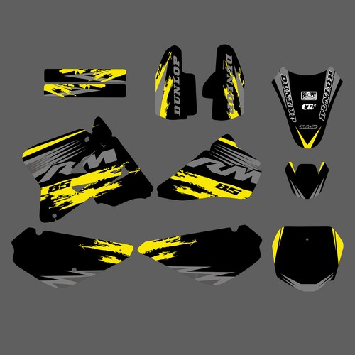 Team Graphics Kit Decals Stickers For Suzuki RM 85 RM85 2005-2018 | eBay