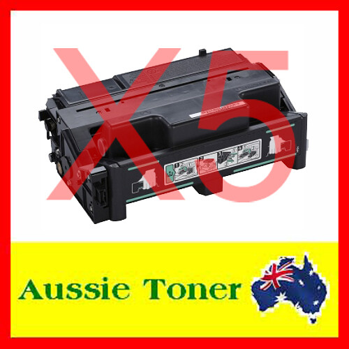 5x Toner 402811 for Ricoh SP4100N SP4110N SP4210N SP4310N SP 4100 4110 ...