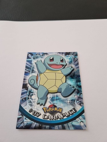 #07 CARAPUCE, VF, EXC ÉTAT, HOLO, CARTE POKEMON TOPPS | eBay